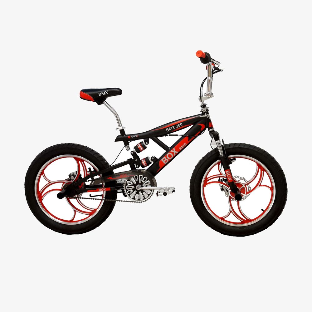 Box Bike BMX 2021 Aro 20 - Negro con Rojo | Marathon Sports Perú