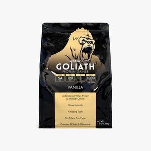 Syntrax Goliath Protein gainer Vanilla 12 lb | Marathon Sports Perú