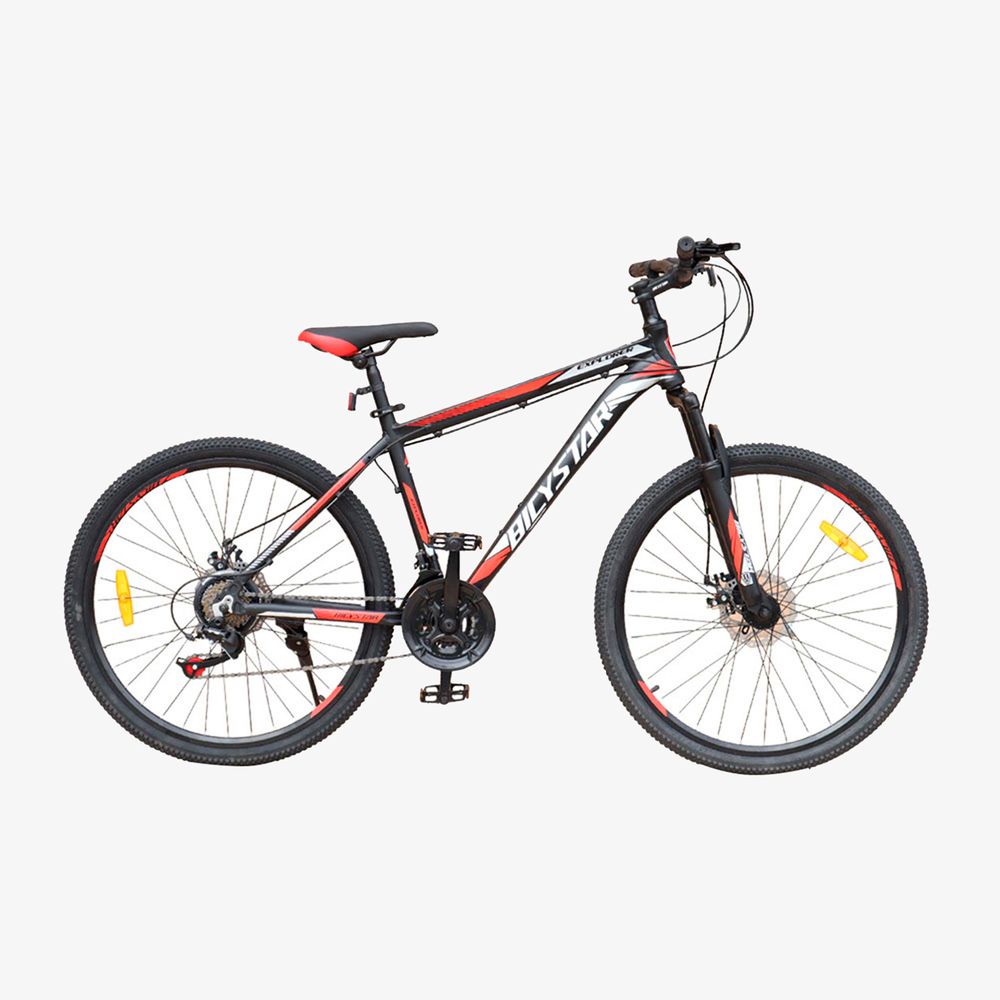 Box Bike Bicystar Aro 26 - Negro con Rojo | Marathon Sports Perú