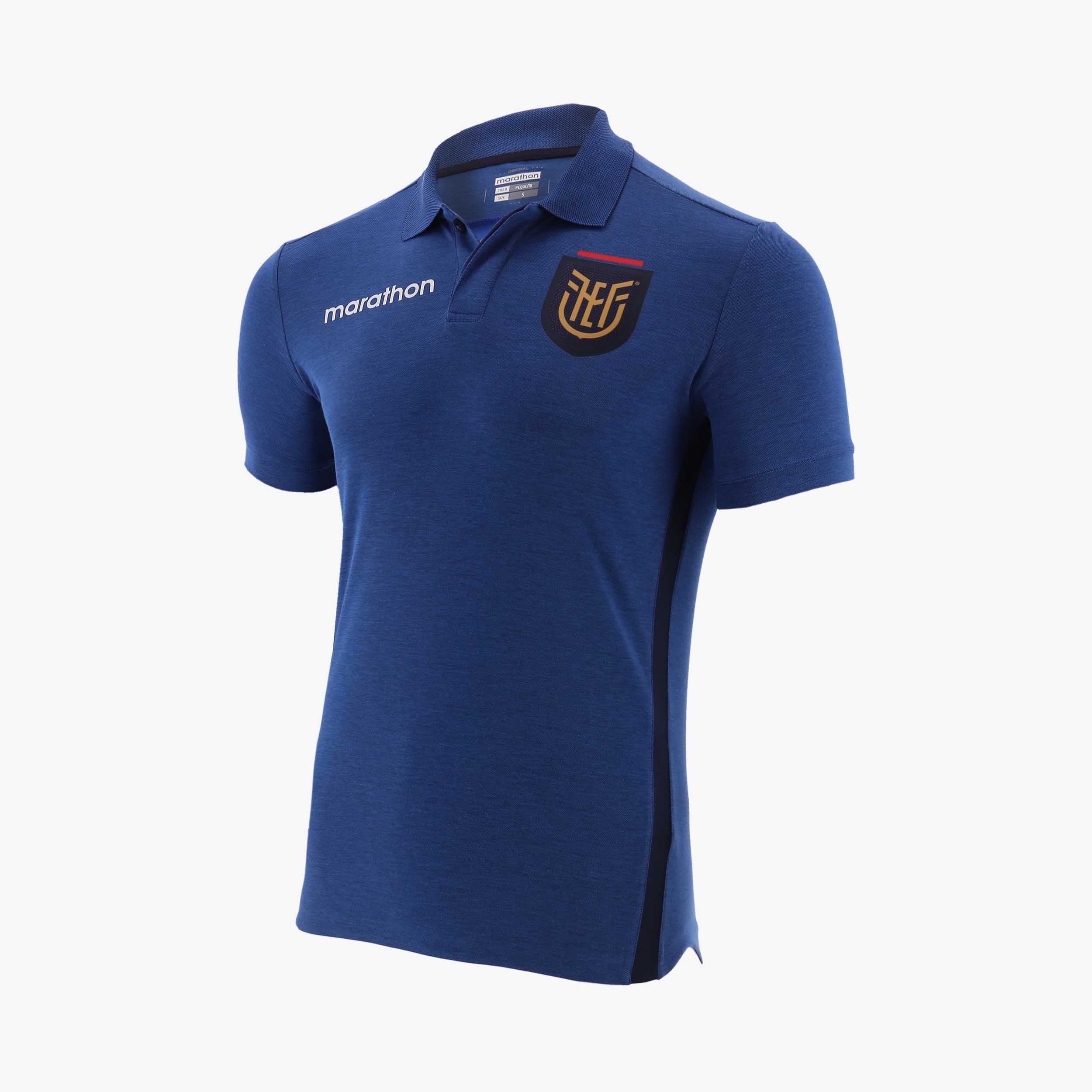 FEF Camiseta Polo de Presentación Ecuador Copa Amé | Marathon Sports ...